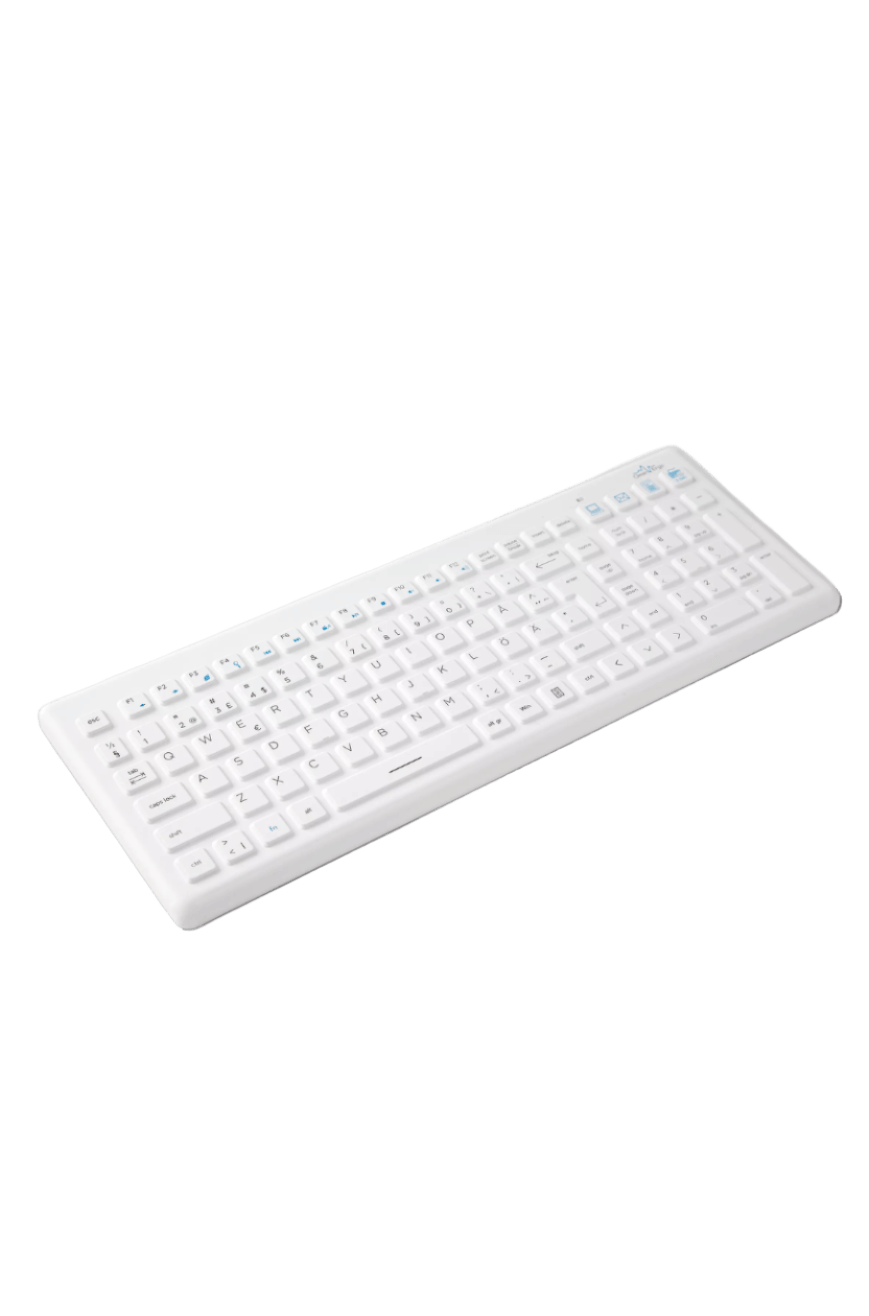 Hygienic Wireless Medical Keyboard – ErgoFinland