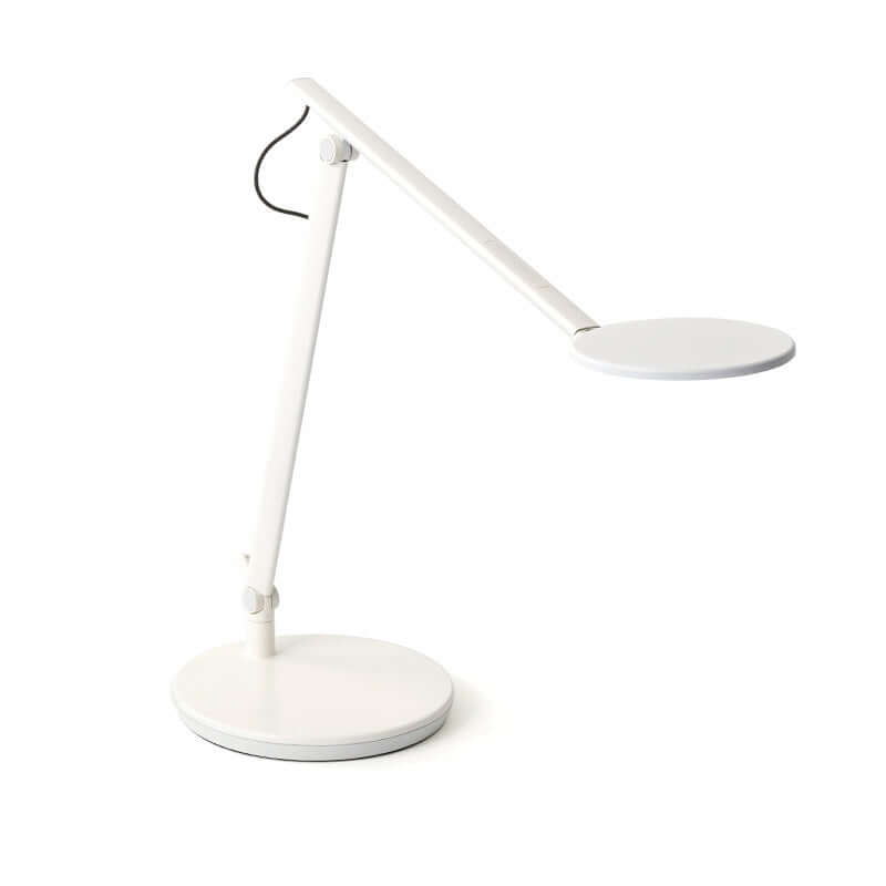 Nova Desk Lamp - White, Desktop Base – ErgoFinland